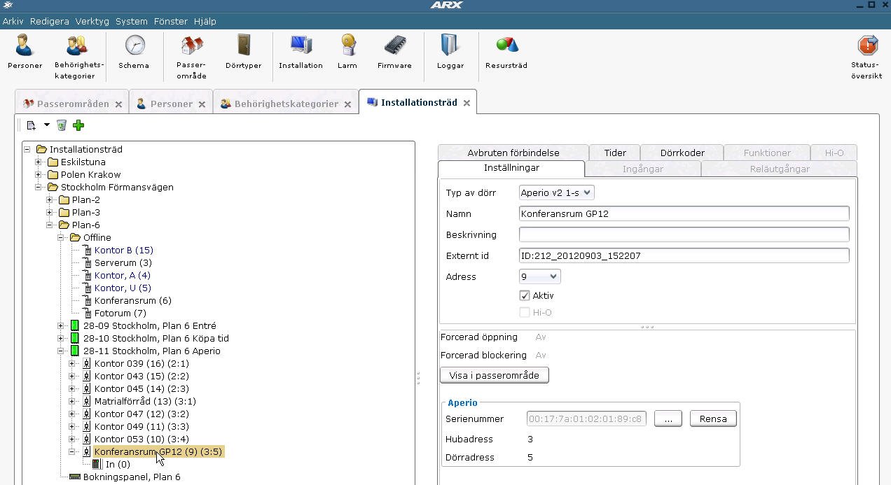 ARX Programvara Standard - Programvara - ASSA ABLOY Opening Solutions ...