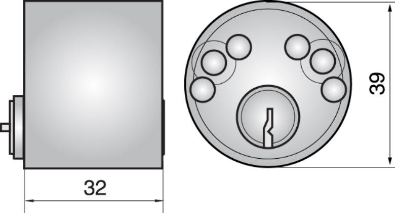4412 - Double cylinder | ASSA ABLOY
