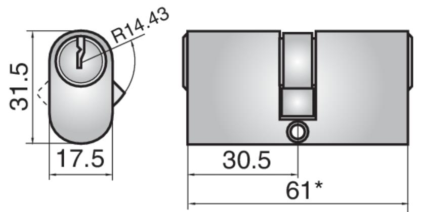 4432 - Double cylinder | ASSA ABLOY